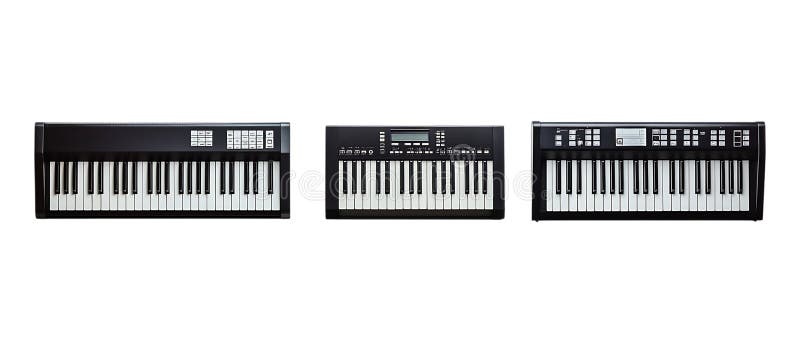 Pack of Keyboard Set of Five Different Poses Set Against Transparent ...