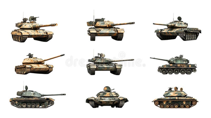 Main Battle Tank Drives Stock Illustrations – 250 Main Battle Tank ...