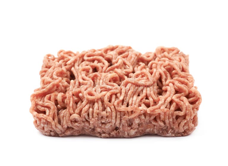 Pack of a Minced Meat Isolated Stock Image - Image of cuisine, minced ...