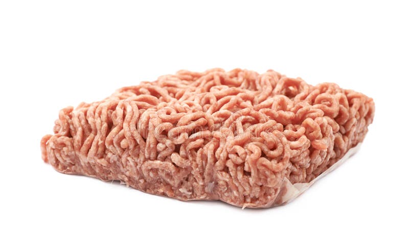 Pack of a Minced Meat Isolated Stock Image - Image of pork, nutrition ...