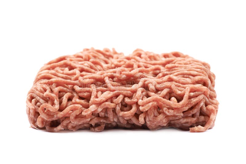 Pack of a Minced Meat Isolated Stock Image - Image of delicious, food ...