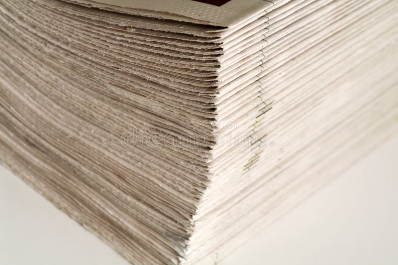 Stack of Newspaper for Background Stock Photo - Image of publishing ...
