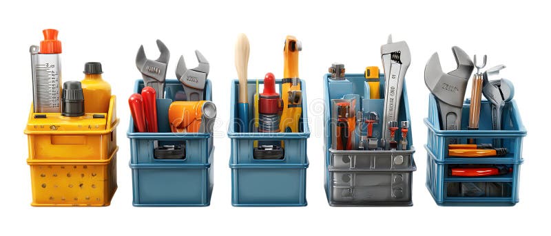 Efficient Toolboxes Stock Illustrations – 14 Efficient Toolboxes Stock ...