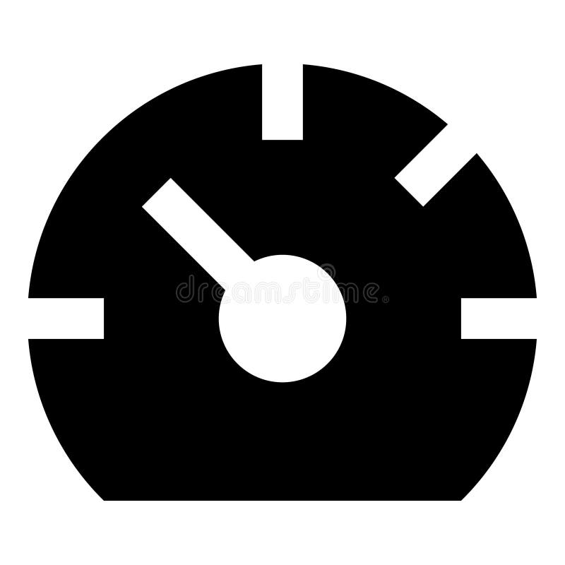 Odometer Icon Color Outline Vector Stock Vector - Illustration of ...