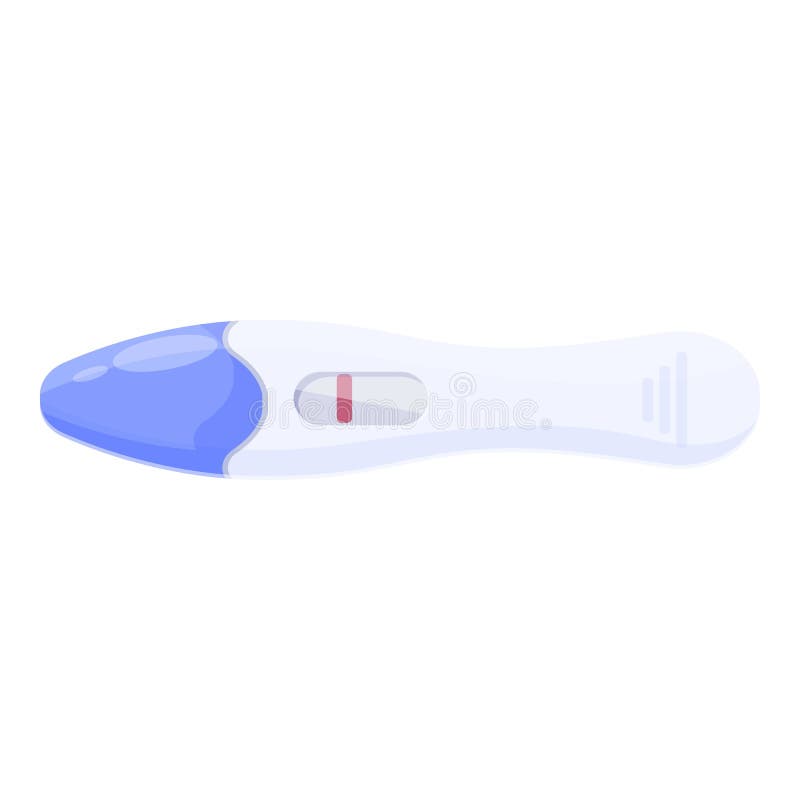 Pack Pregnancy Icon Cartoon Vector Pregnant Test Stock Vector