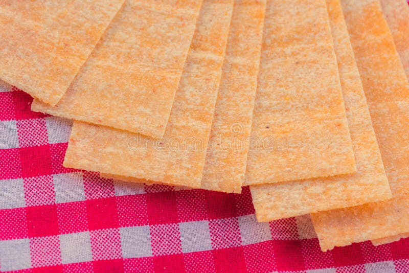 A Pack of Rectangular Chips. Rectangular Chips Stock Image - Image of ...