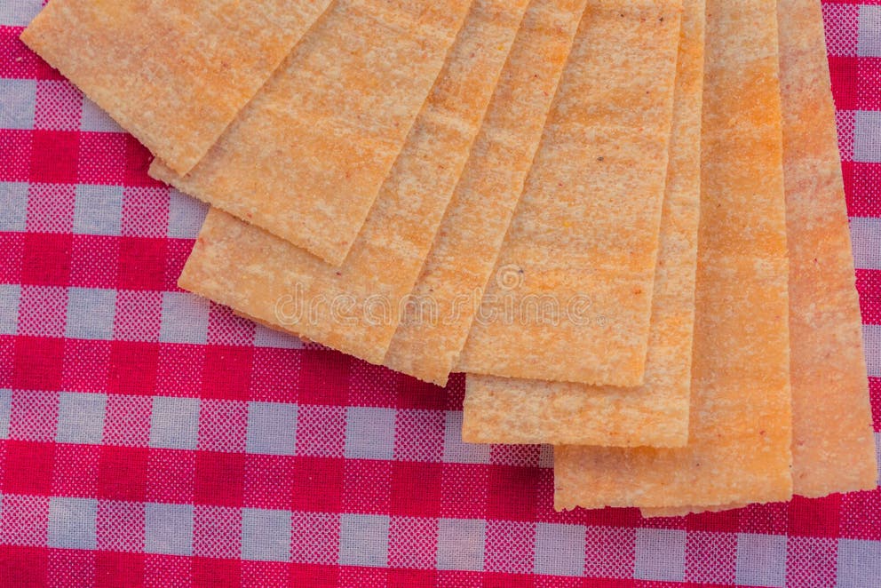 A Pack of Rectangular Chips. Rectangular Chips Stock Photo - Image of ...