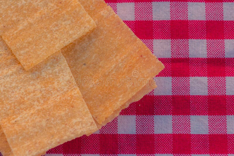 A Pack of Rectangular Chips. Rectangular Chips Stock Photo - Image of ...