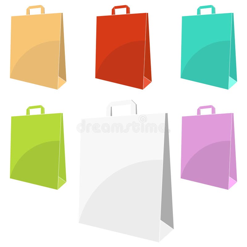 Pack set stock vector. Illustration of packet, convolute - 90283099