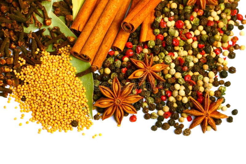 Pack of several spices stock photo. Image of anise, east - 22790668