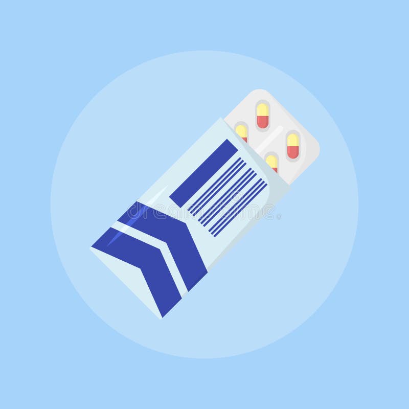 Pack of tablets vector stock vector. Illustration of icon - 86448225