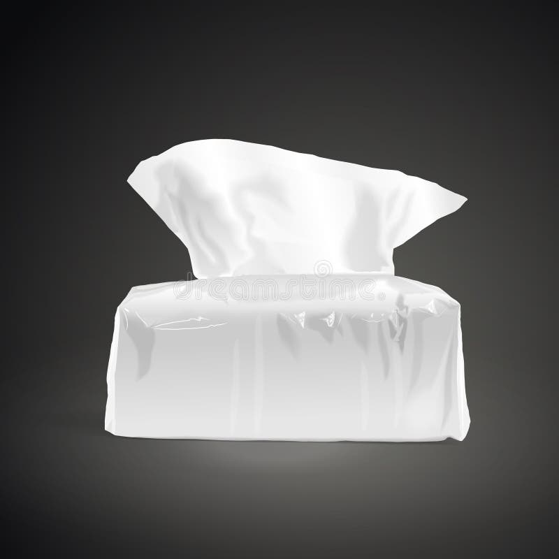 Pack of tissue paper stock vector. Illustration of black - 308623582