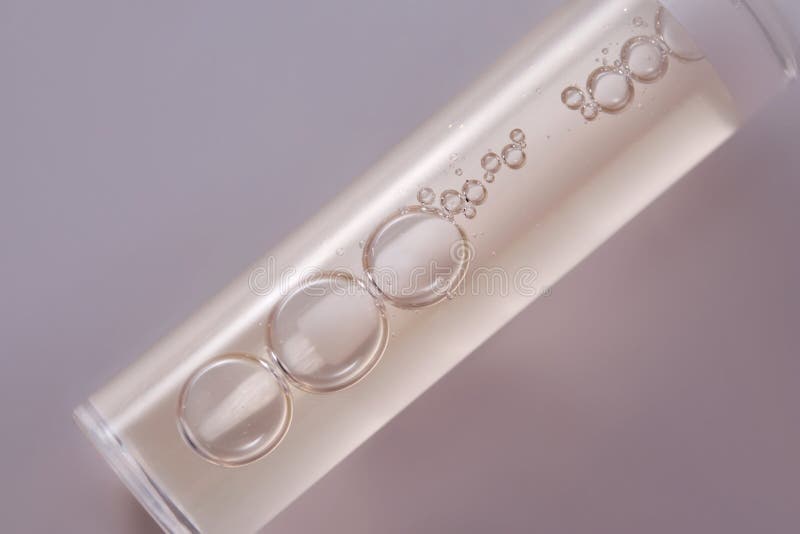 Pack of Transparent Lip Gloss with Brush. Stock Photo - Image of liquid ...