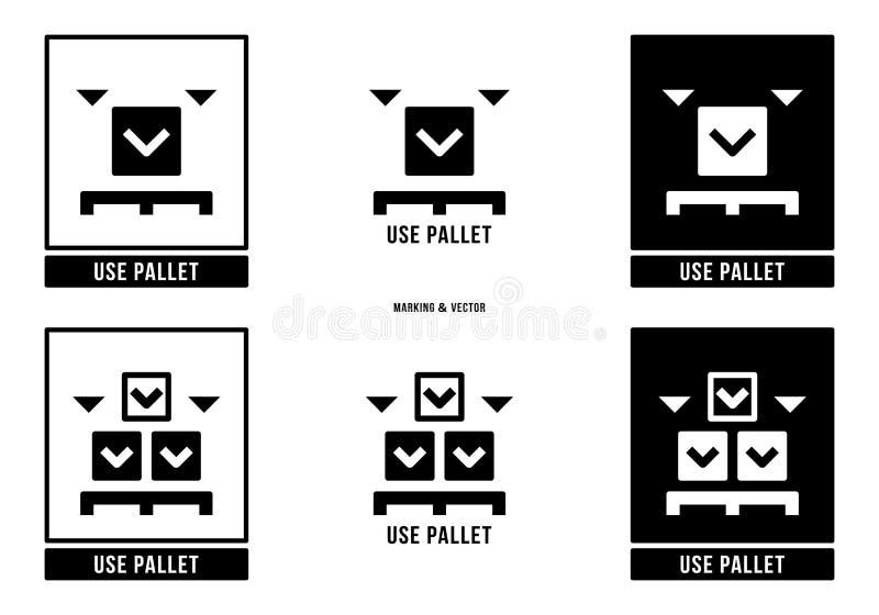 Pallet Symbols Stock Illustrations – 491 Pallet Symbols Stock ...