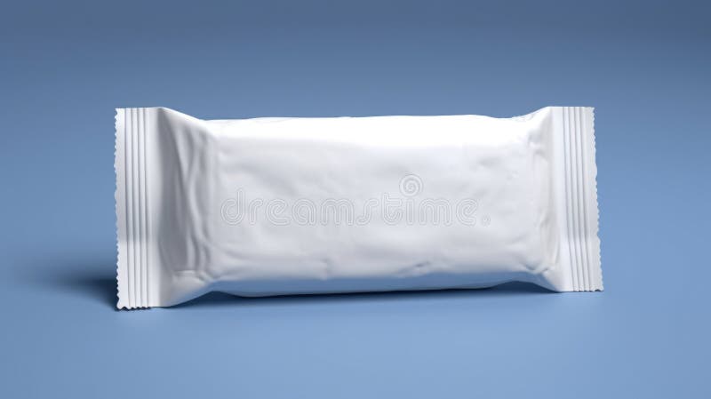 A Pack of White Chewing Gum. Suitable for Product Branding Stock Image ...