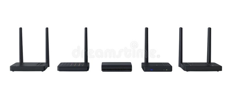 Routers Comparison Stock Illustrations – 6 Routers Comparison Stock ...
