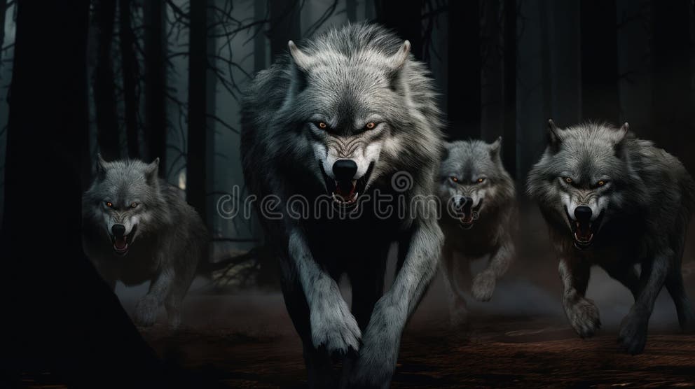 Aggressive Pack Stock Illustrations – 404 Aggressive Pack Stock ...