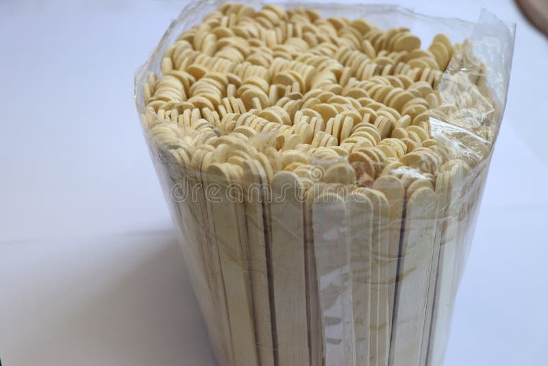 Pack of Wooden Ice Cream Sticks for Craft. Popsicle Sticks in a Packet ...