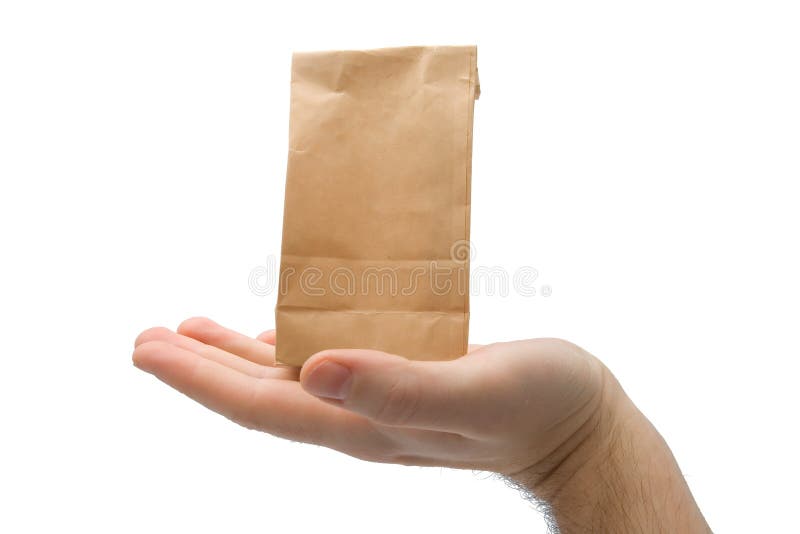 Package stock image. Image of white, packet, isolated - 18084875