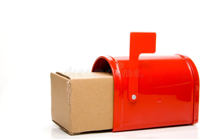 Package stock image. Image of open, post, delivered, communication ...