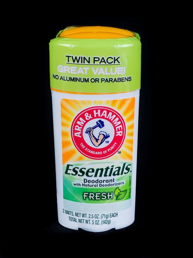 Package of Arm & Hammer Essentials Deodorant Editorial Stock Photo ...