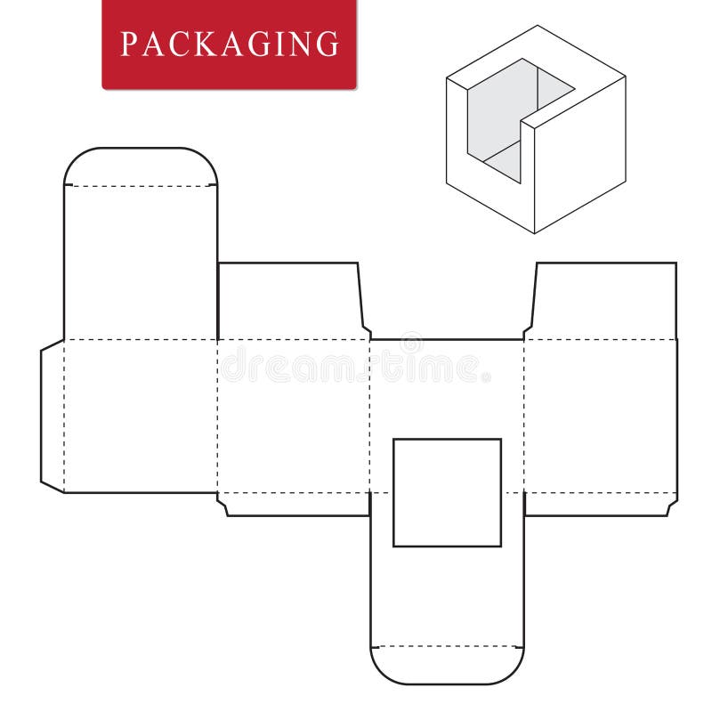 Package for Bakery.Vector Illustration of Box Stock Vector ...