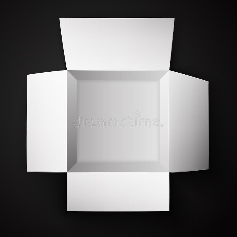 Top View Carton Box Stock Illustrations – 1,964 Top View Carton Box ...