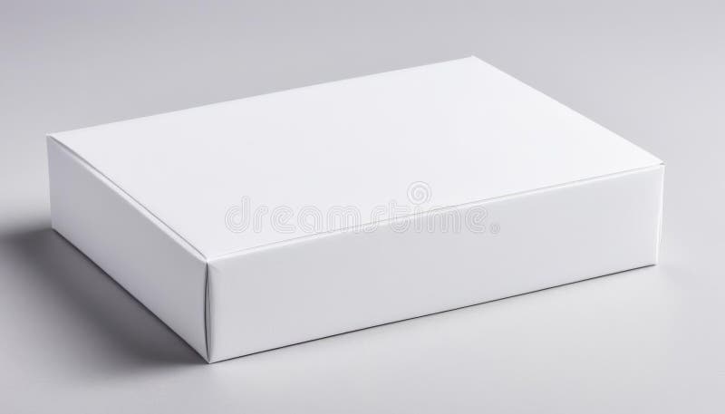 Package Cardboard Box Box Blank Olated Packaging White Background ...