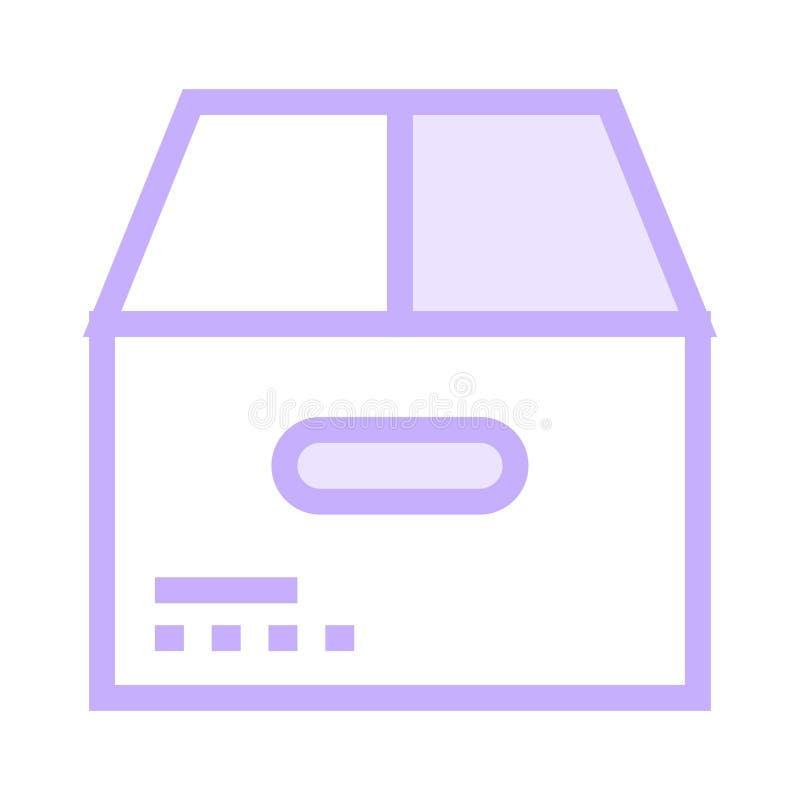 Package color line icon stock illustration. Illustration of merchandise ...