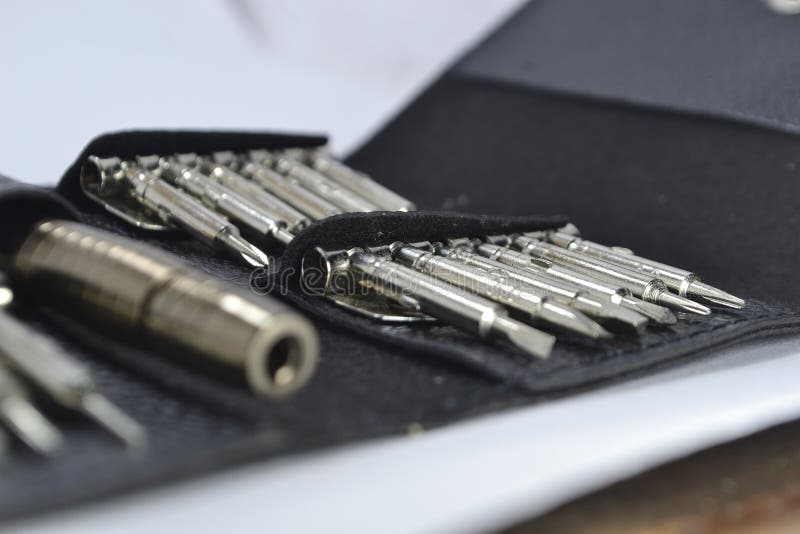 Compact and Practical Electronic Repair Tool Stock Image - Image of ...