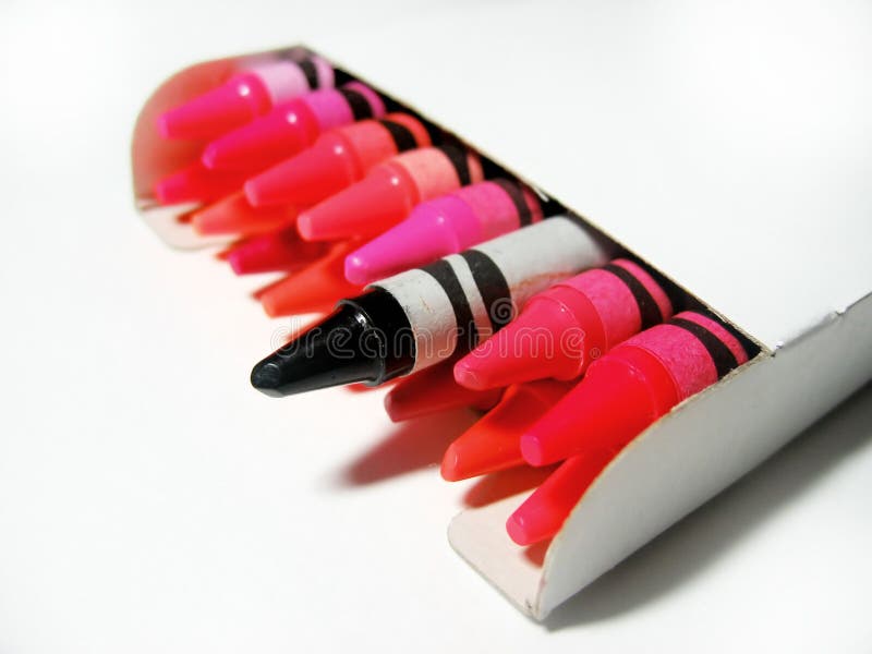 Package of Crayons stock image. Image of bunch, black, crayon - 2951