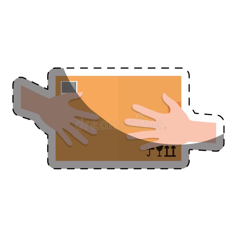 Package Delivery Icon Image Stock Illustration - Illustration of fast ...