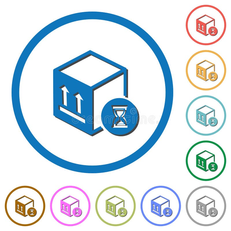 Delivery in progress stock vector. Illustration of cargo - 214687841