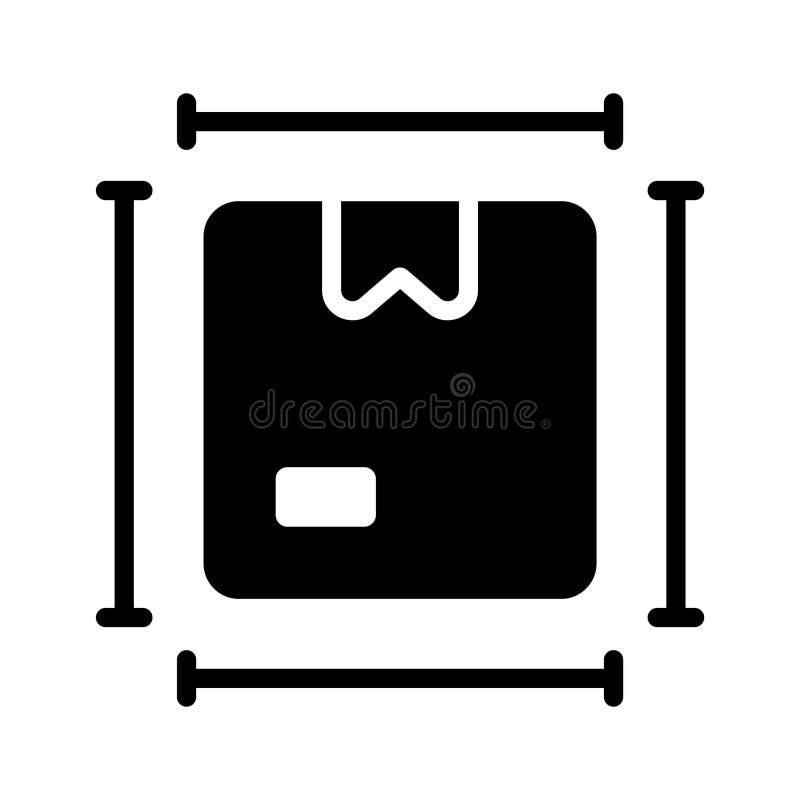 Package Dimensions stock vector. Illustration of standard - 332219288