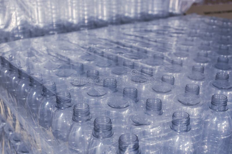 A Package of Disposable Plastic Water Bottles at a Food Supply Store or ...