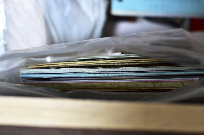 The Package with Documents is in the Box Stock Photo - Image of glasses ...