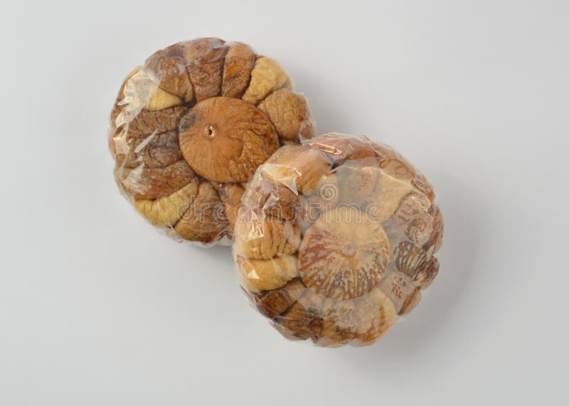 Package of Dried Figs on White Background Stock Photo - Image of shape ...