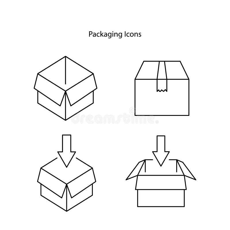 Package Icon Trendy and Modern Package Symbol for Logo, Web, App, UI ...