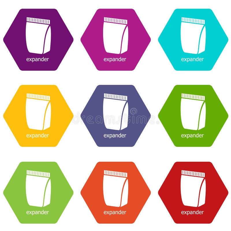 Package icons set 9 vector stock vector. Illustration of dessert ...