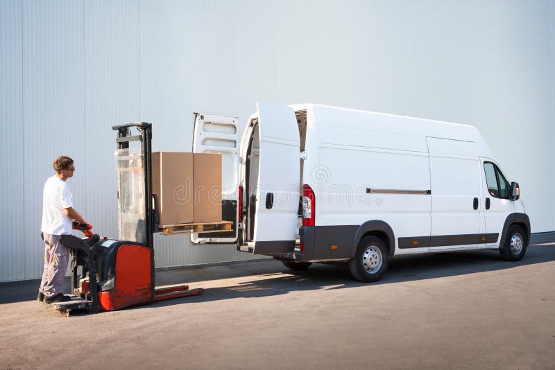 Package Loading, the Shipment Has Been Processed in the Parcel Center ...