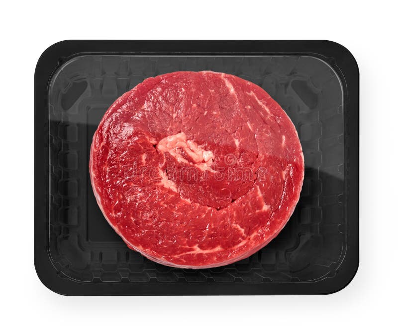 Package meat stock image. Image of fillet, steak, food - 246972299