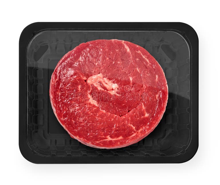 Package meat stock image. Image of fillet, steak, food - 246972299