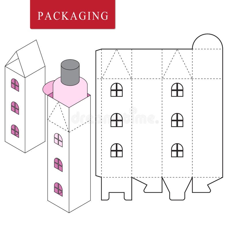 Package for Object.Vector Illustration of Box Stock Vector ...