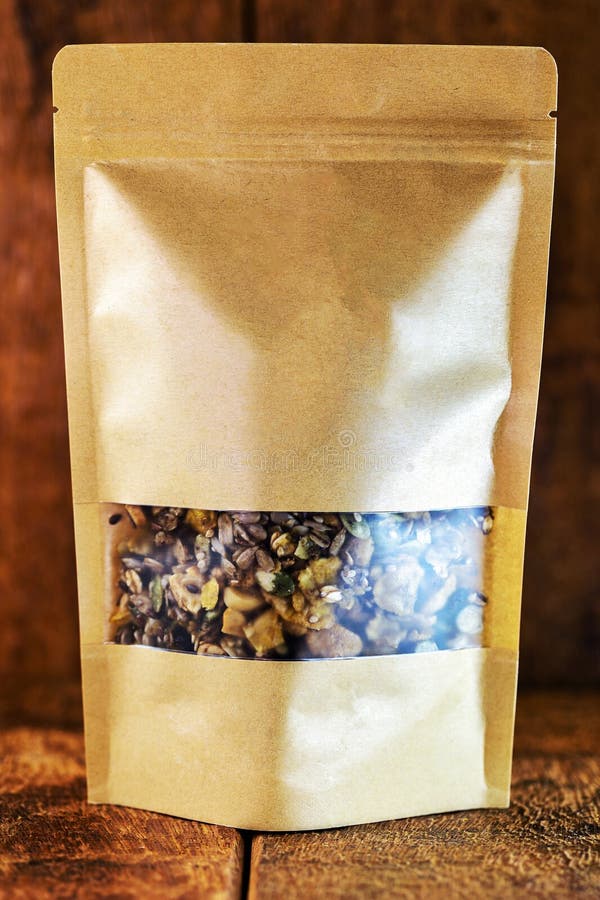 Package of Organic Assorted Chestnuts, in Plastic and Recycled Paper ...