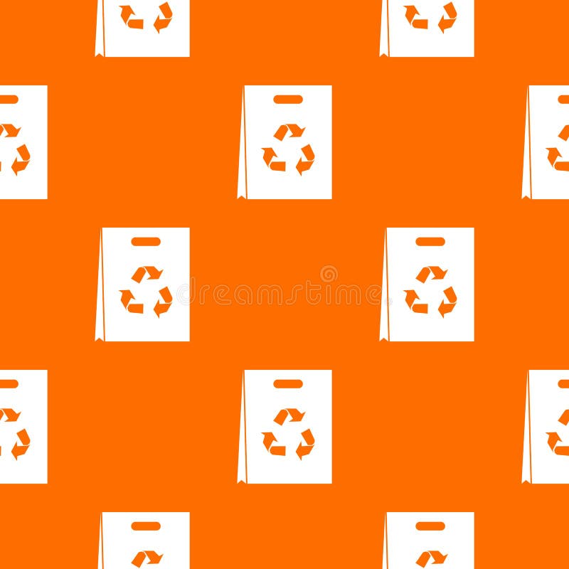 Package Recycling Pattern Seamless Stock Vector - Illustration of ...
