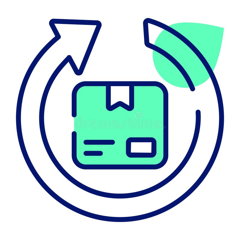 Tax Return Vector Outline Icon Stock Illustration - Illustration of ...