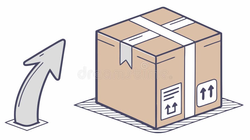 Package Sent, Outgoing Delivery, Shipping Process, Forwarding, Vector ...