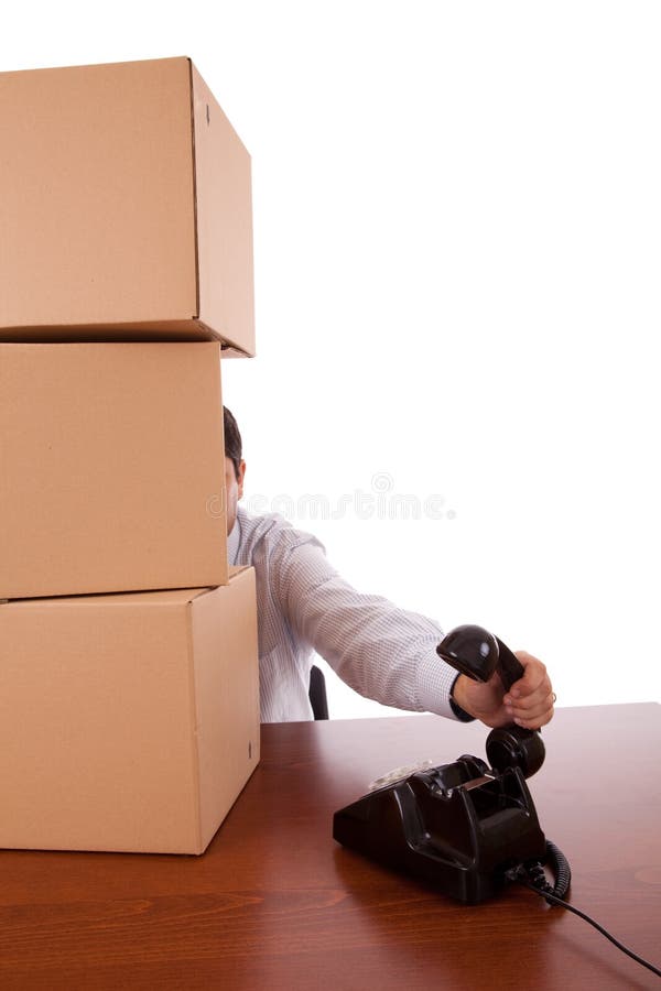 Delivering service stock photo. Image of businessman - 11874588