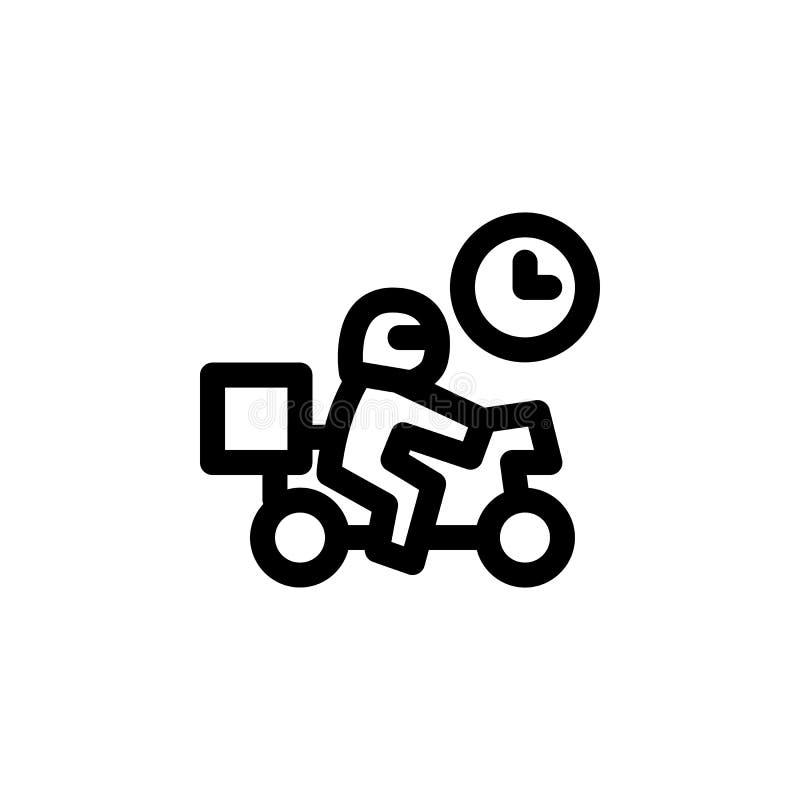 Package Shipping Delayed Icon Stock Vector - Illustration of fast ...