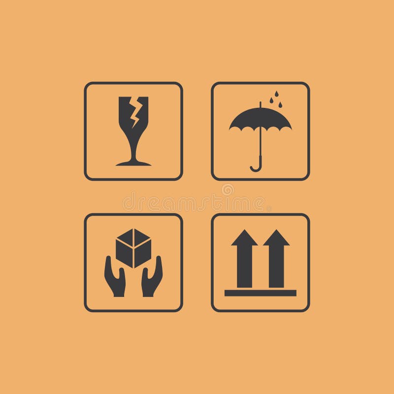 Package sign and symbol stock vector. Illustration of pack - 195711453